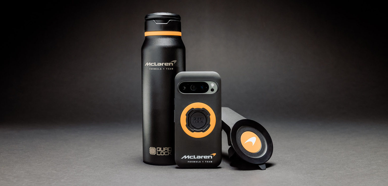 Quad Lock et McLaren - MotoPlus.ca